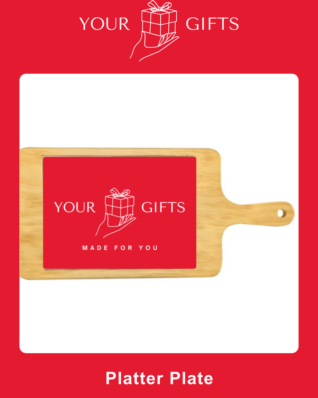 Corporate Branding Serving Platter - Your Gifts