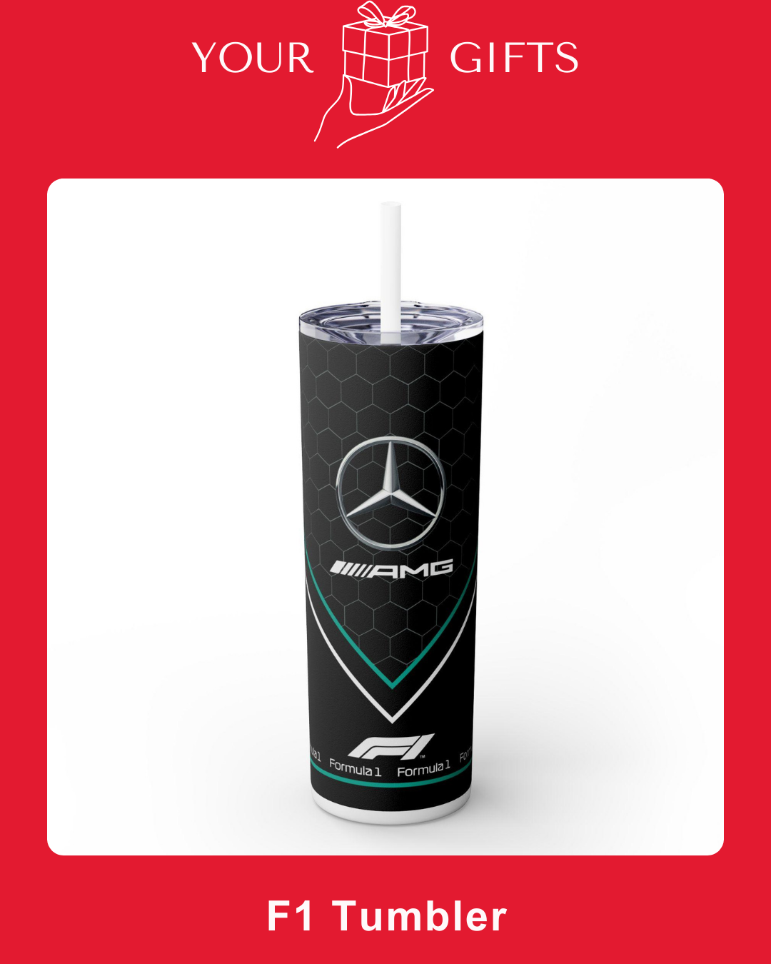 F1 Mercedes AMG Tumbler - Your Gifts