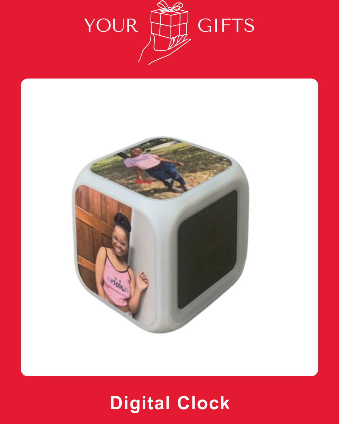 Custom Digital Clock - Your Gifts